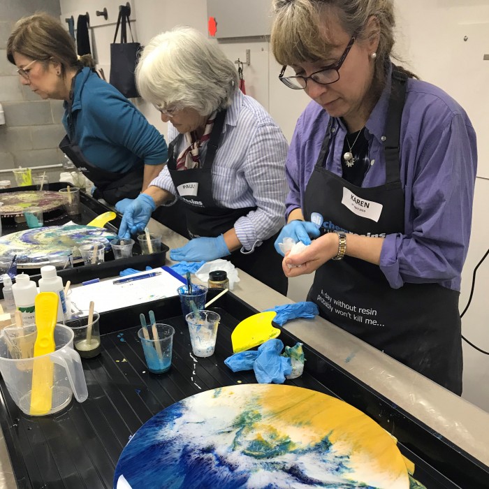 Resin Art Workshops | Eli-Chem Resins